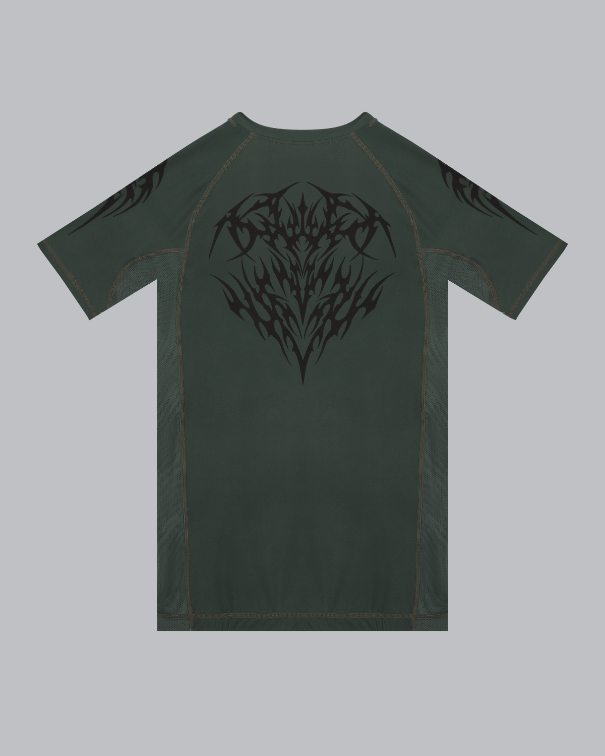 GREEN ORIGIN RASH GUARD – TRIALS | Jiu Jitsu Fightwear